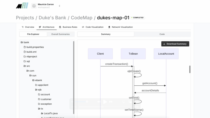 mAI Modernize | CodeMap